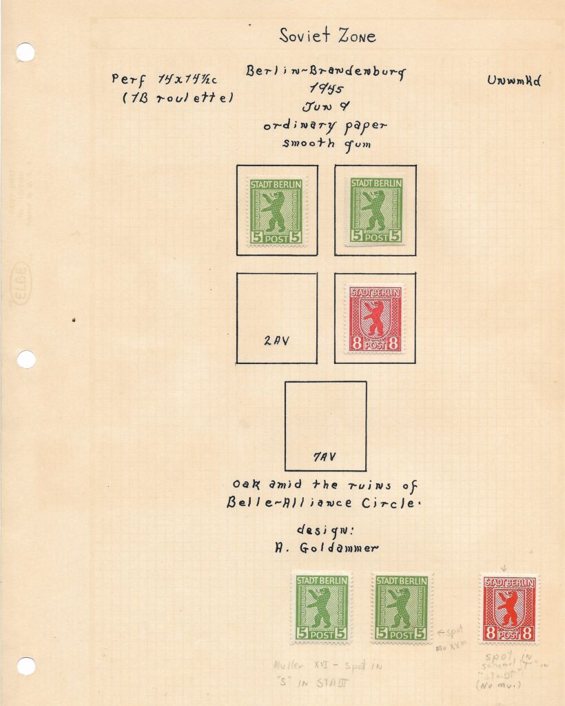 1945-1948 Soviet Zone Specialty Collection – Stampazine